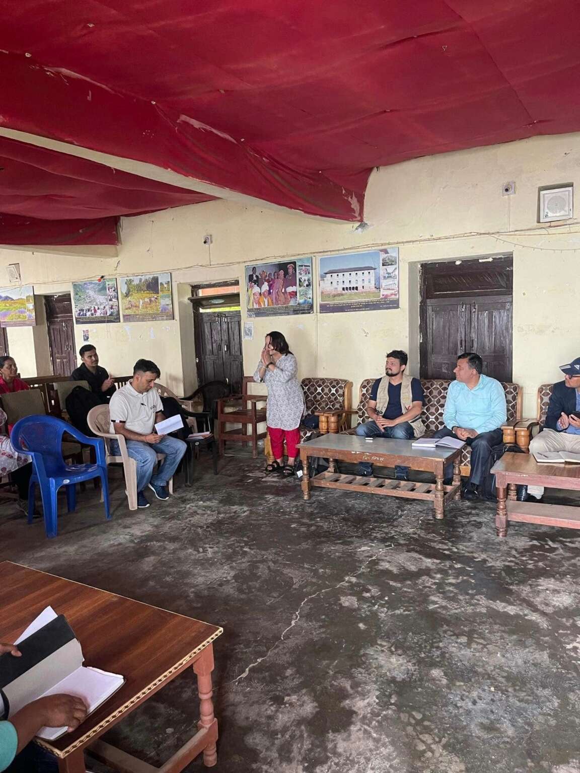 ESTABLISHING TEMPORARY LEARNING CENTER FOR EARTHQUAKE-AFFECTED CHILDREN ...